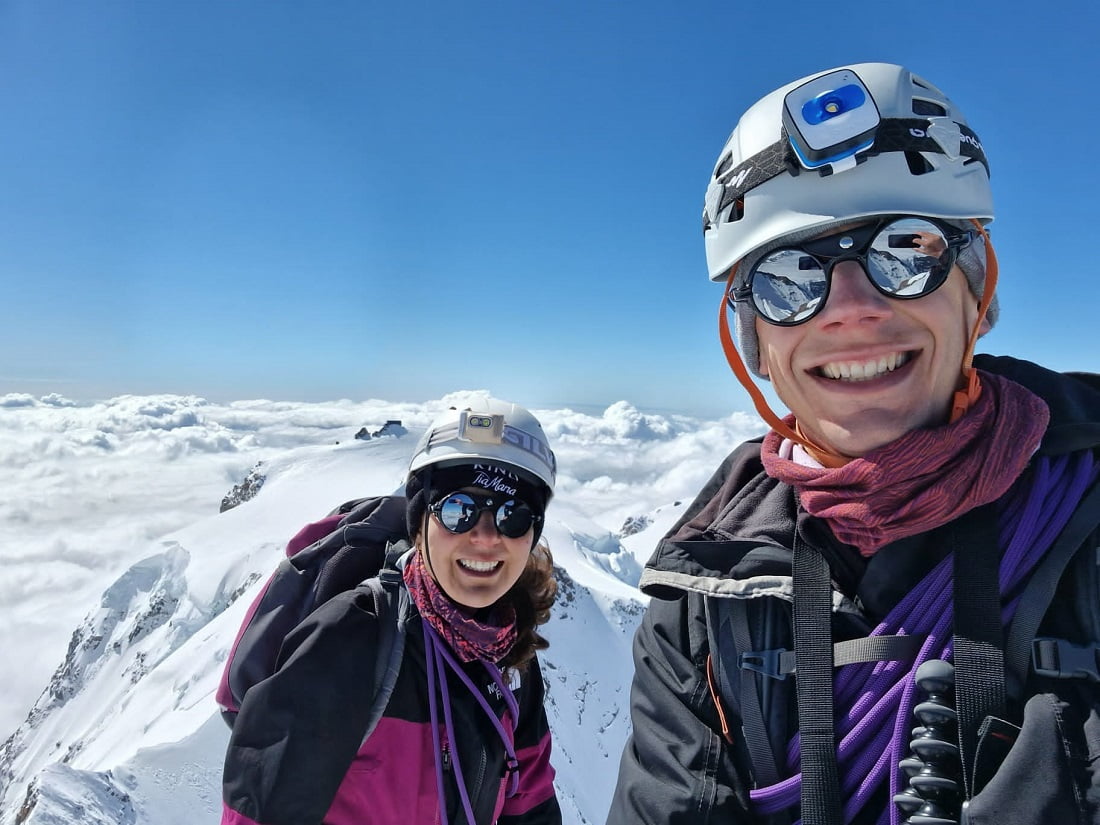 El audaz proyecto de Cris & Viv: del mar a la cumbre, ida y vuelta